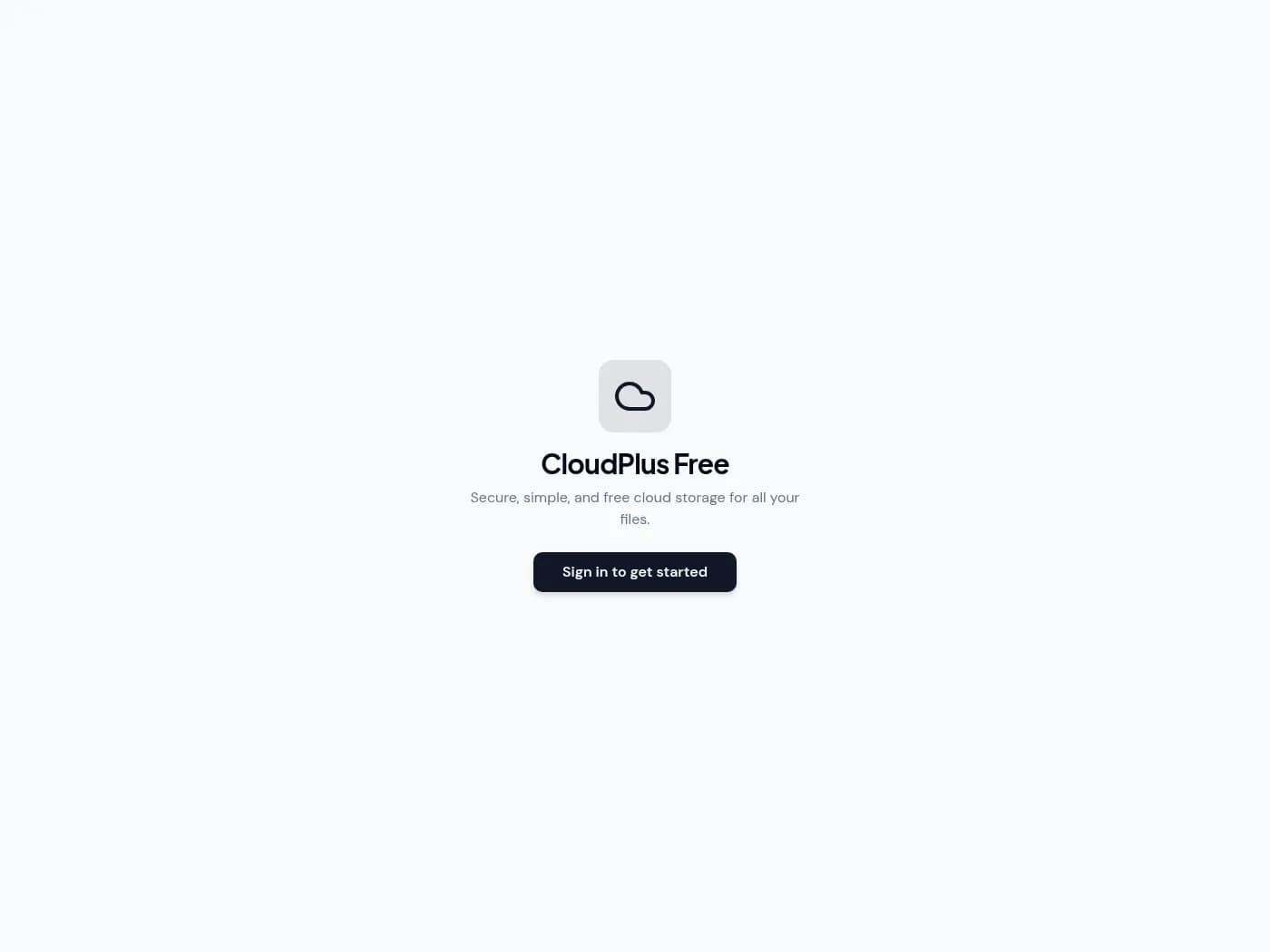 CloudPlus Free