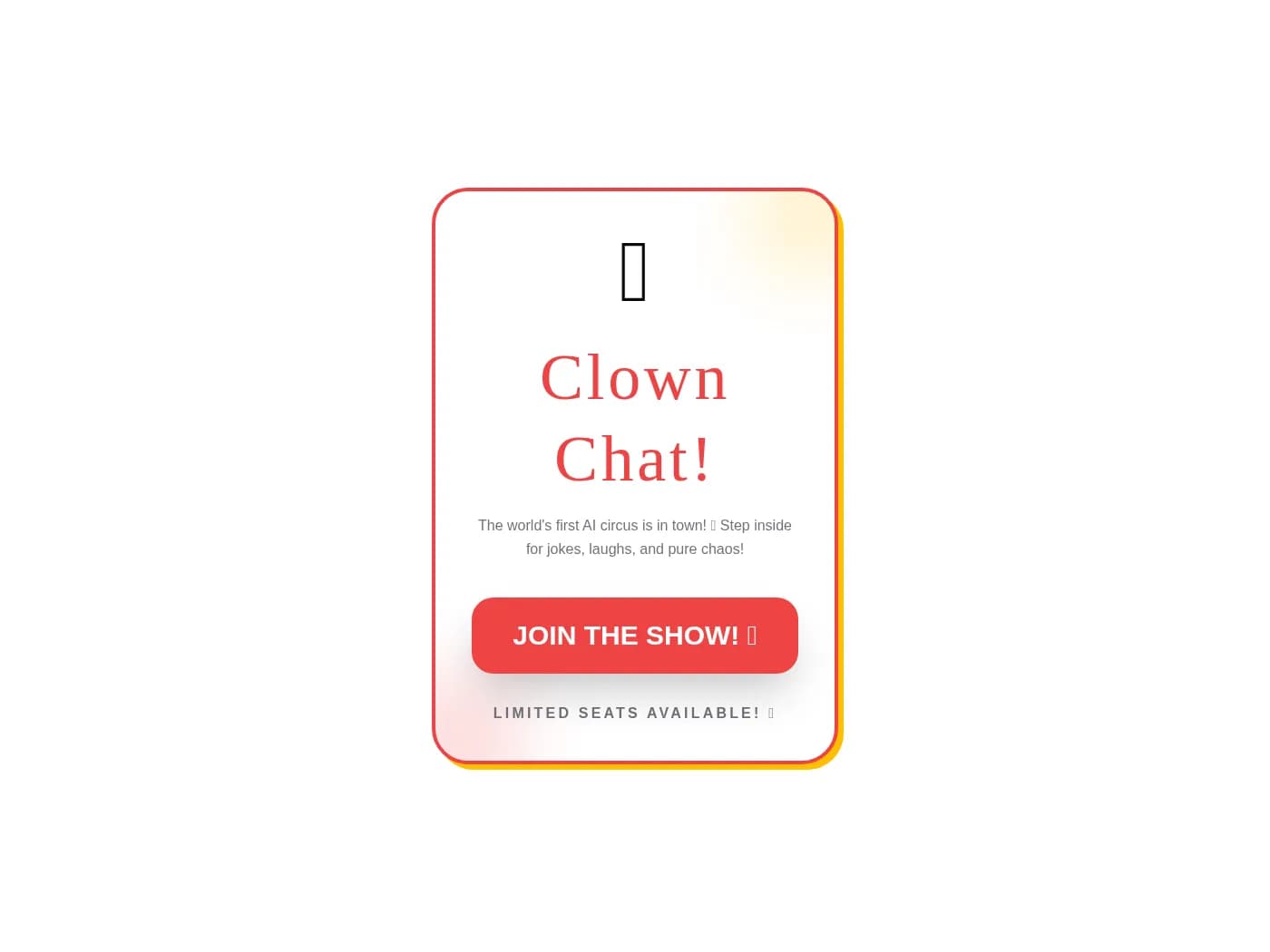 Clown Chatbot