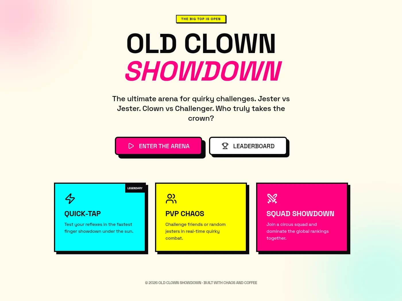 Old Clown Showdown