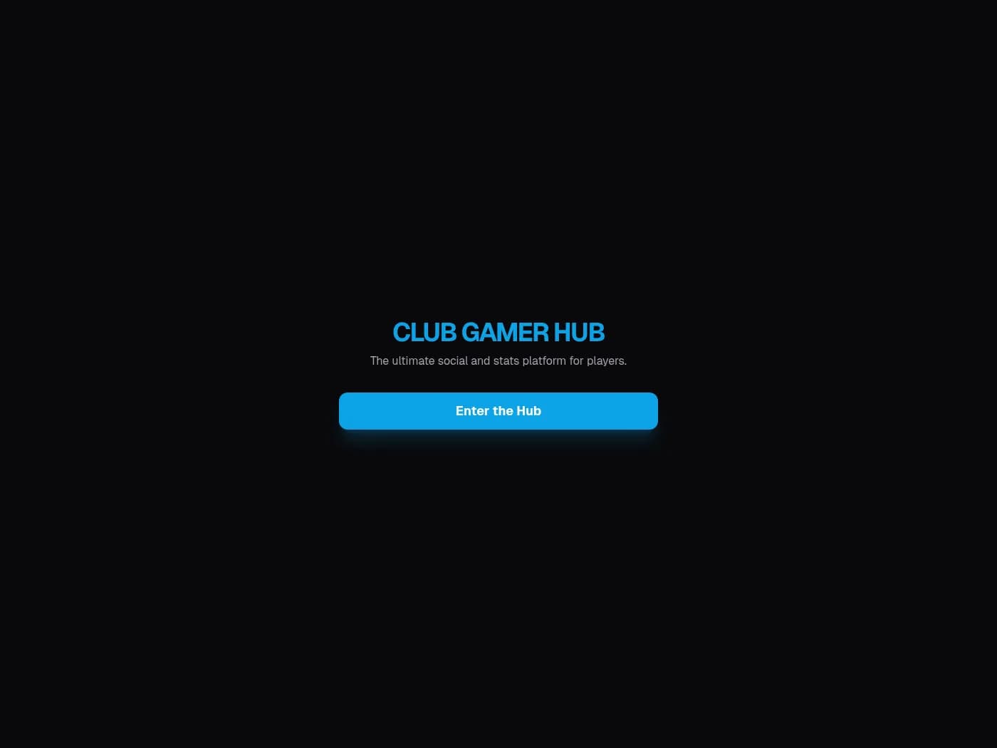 Club Gamer Hub