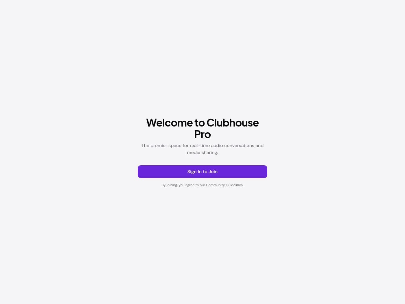 Clubhouse Pro Suite