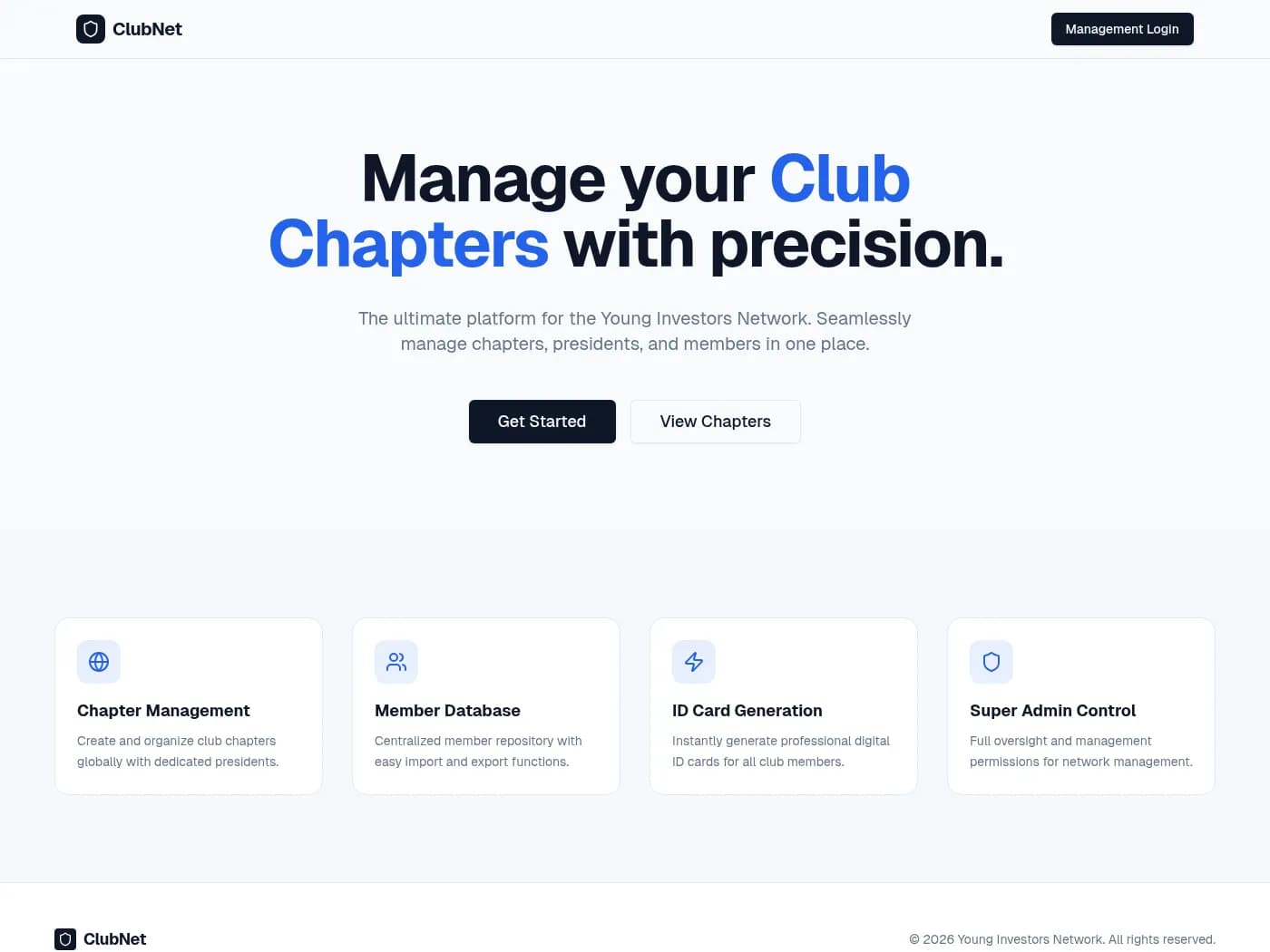 ClubNet Manager