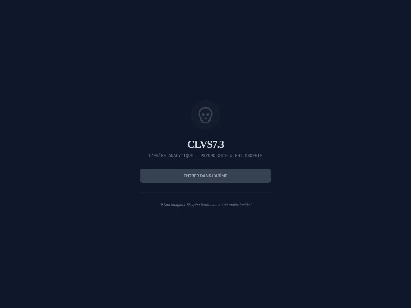 CLVS7.3 IA Dashboard