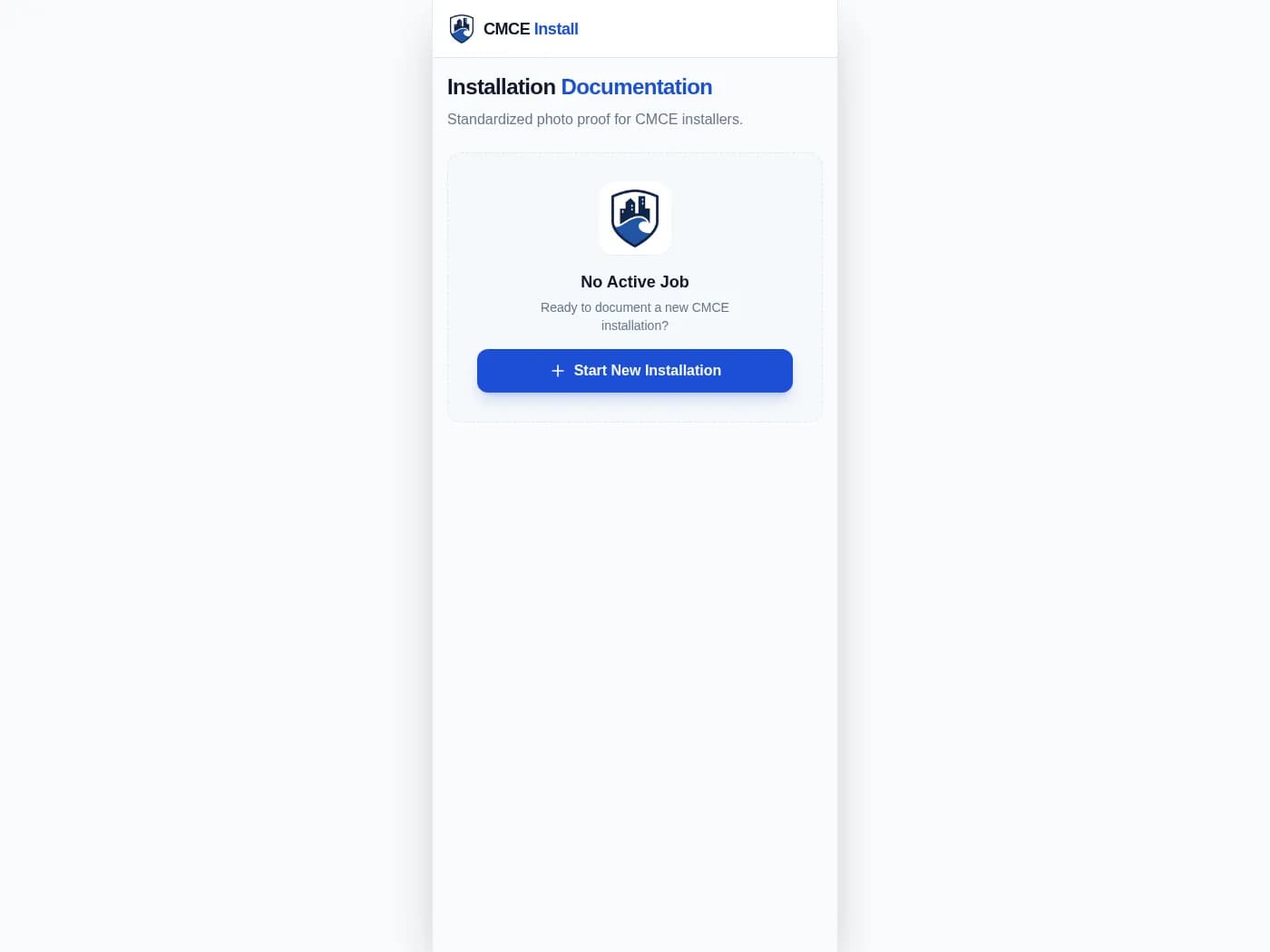 CMCE Install Doc App