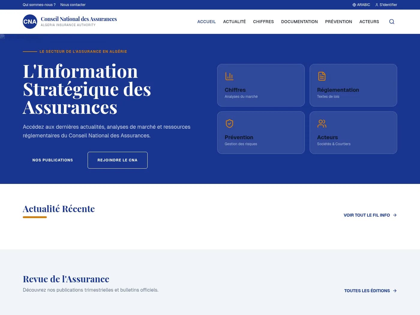 CNA DZ News Portal