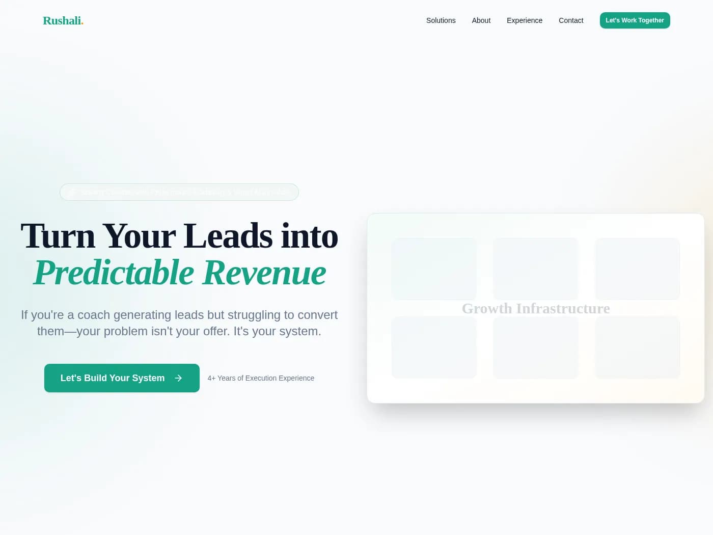 Coach Funnel Landing Page