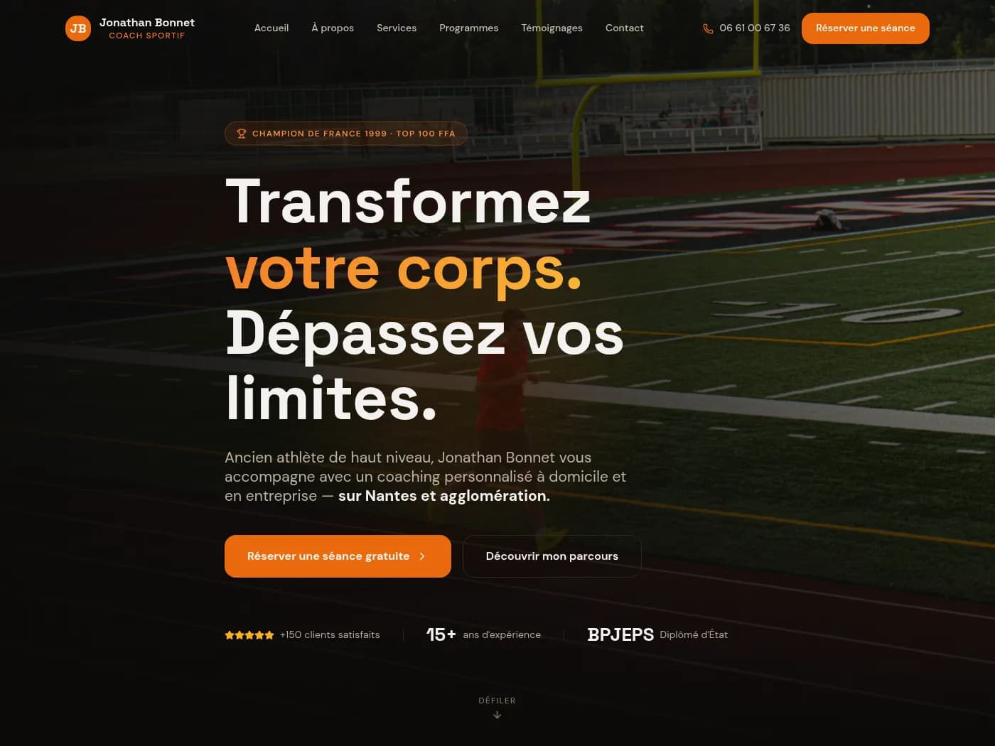 Coach Pro Website