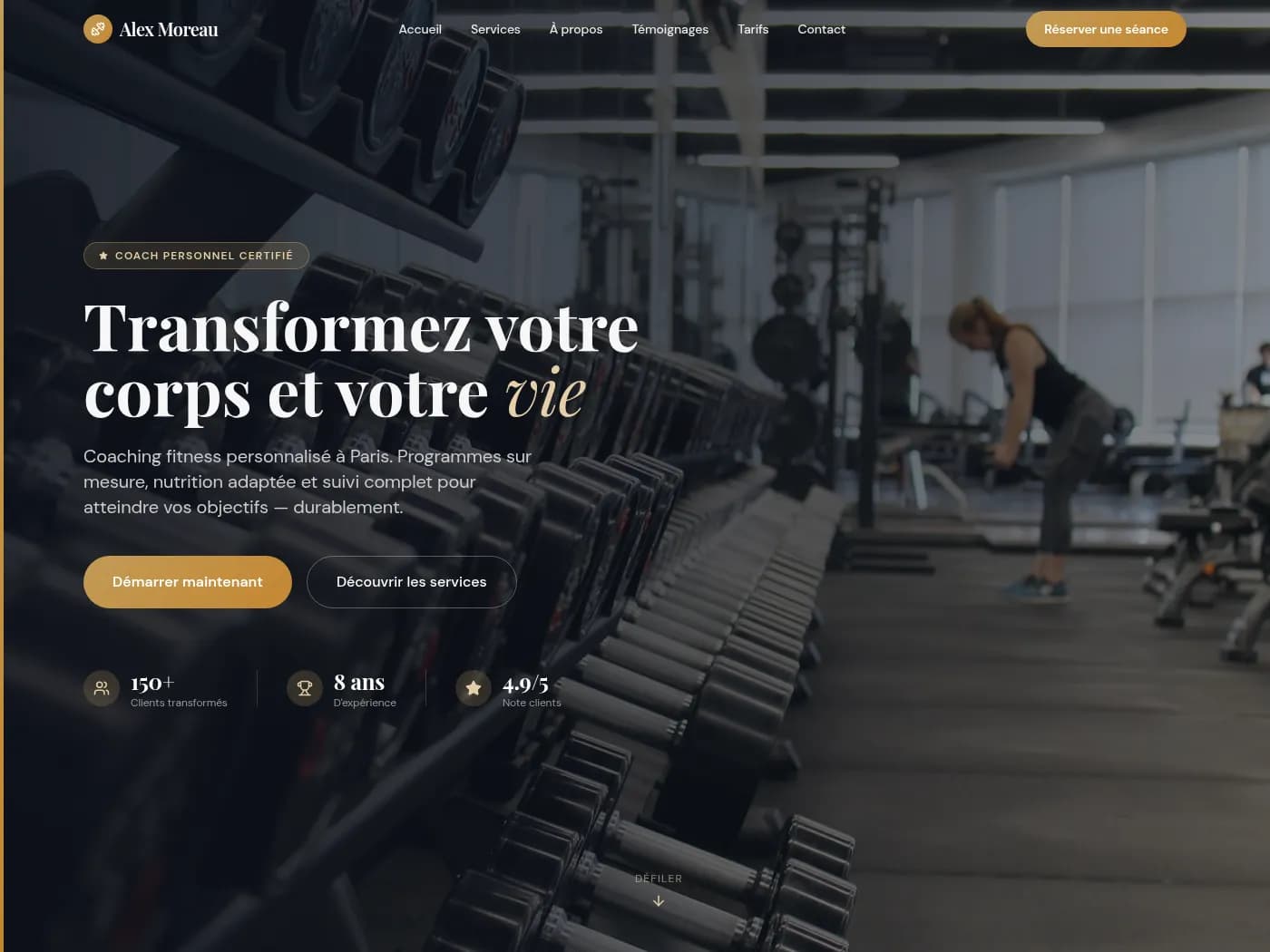 FitCoach Web Portal