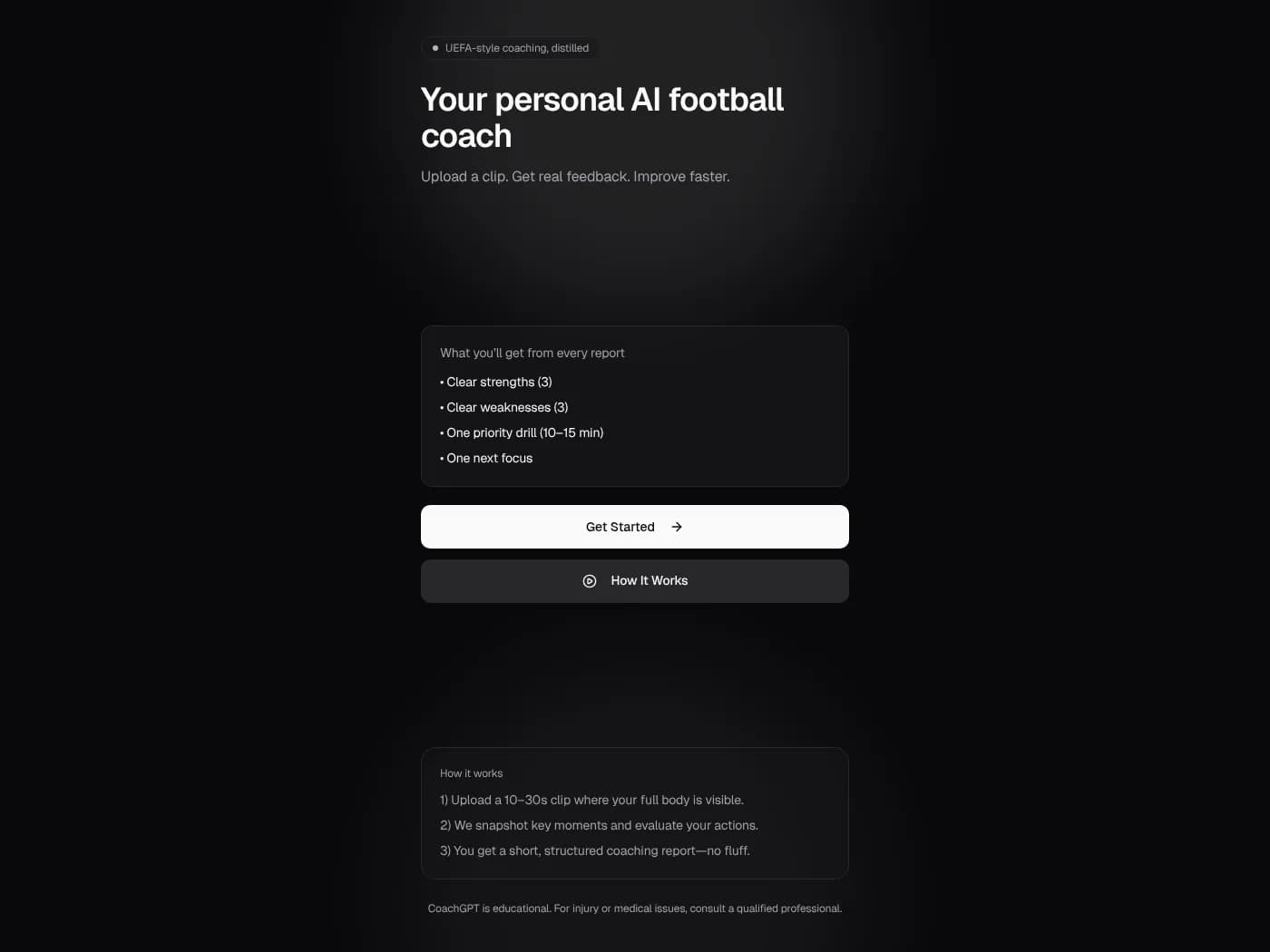 CoachGPT – AI Football Coach