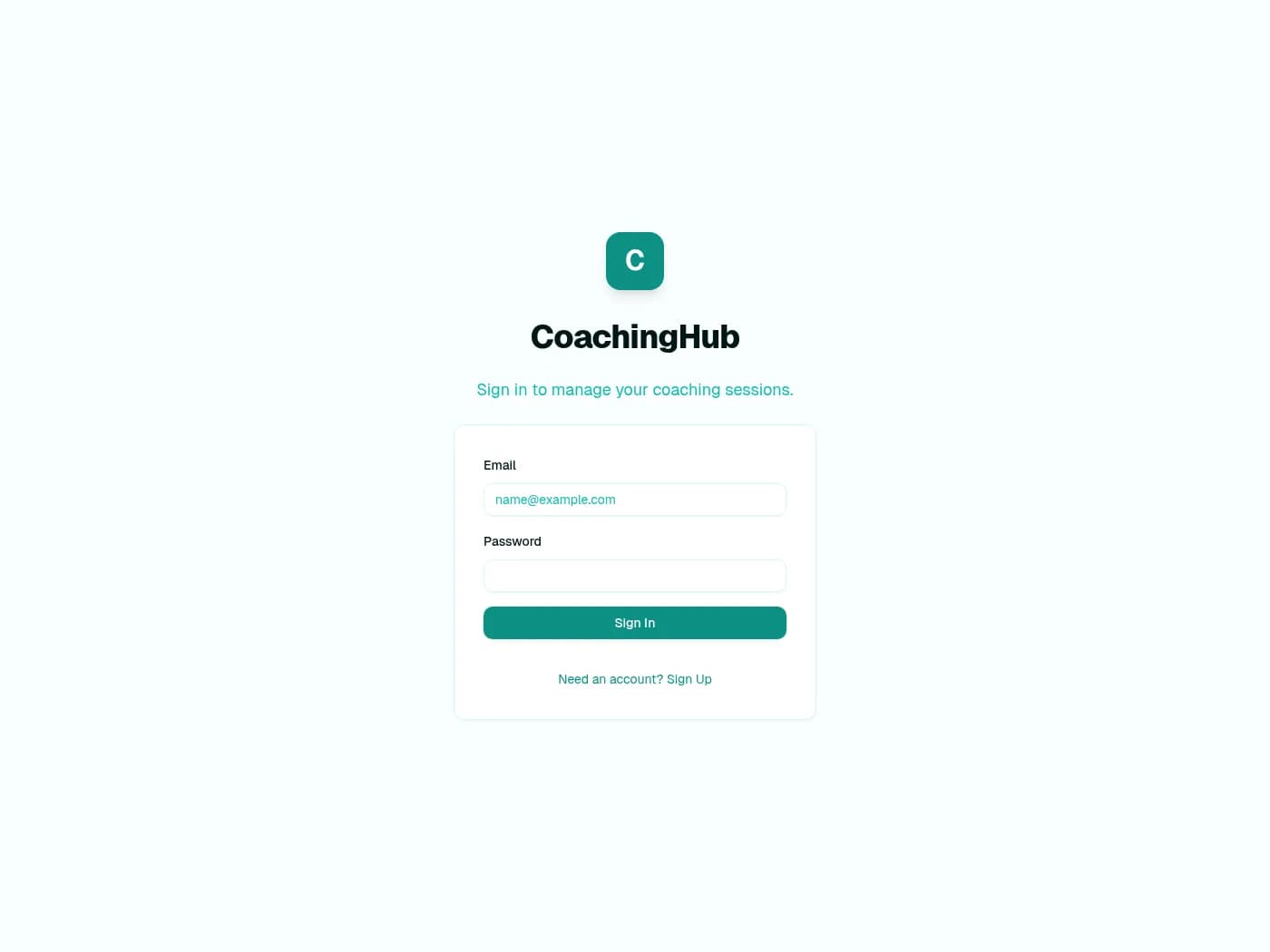 Coaching Booking System