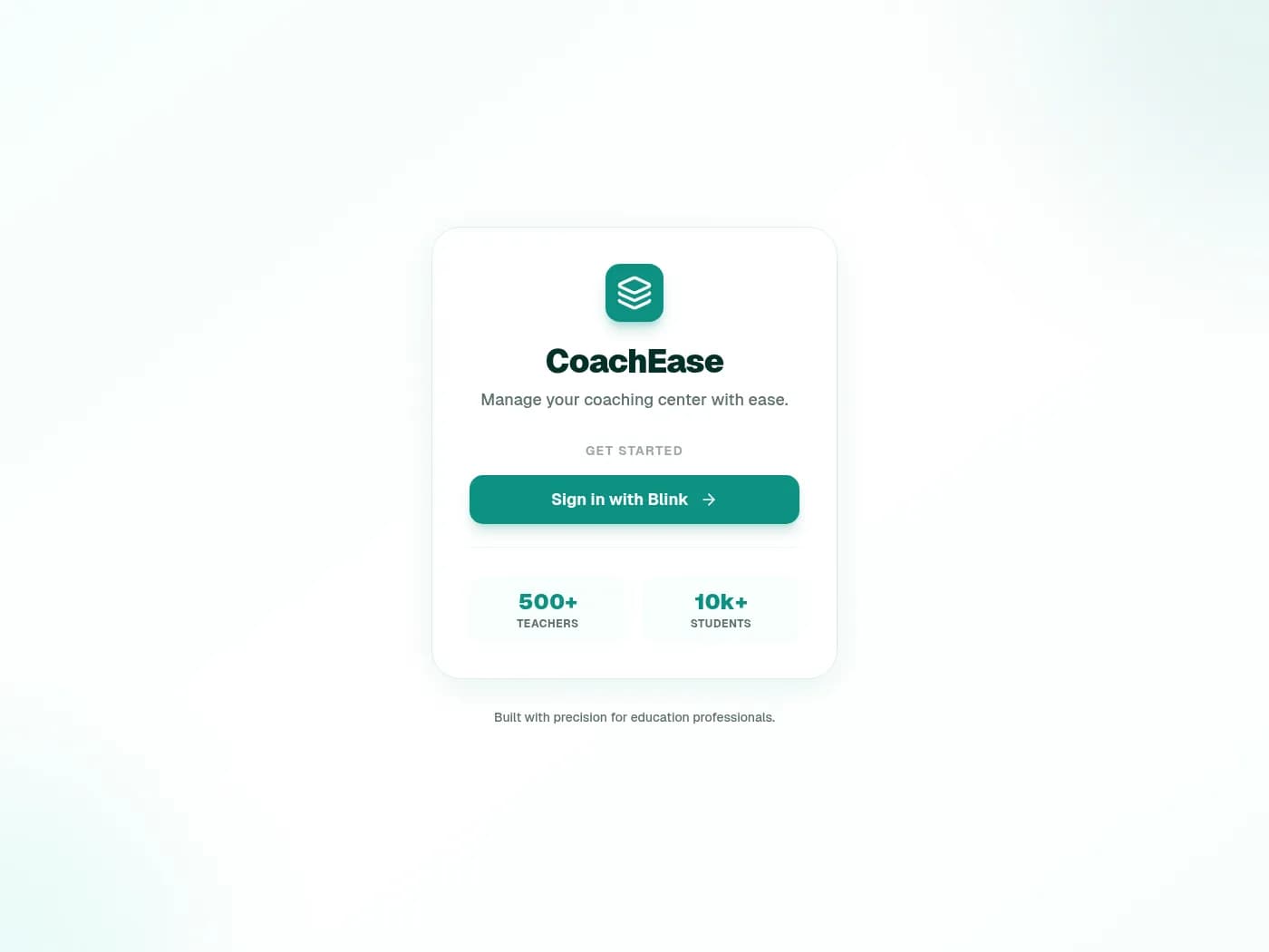 CoachEase SaaS