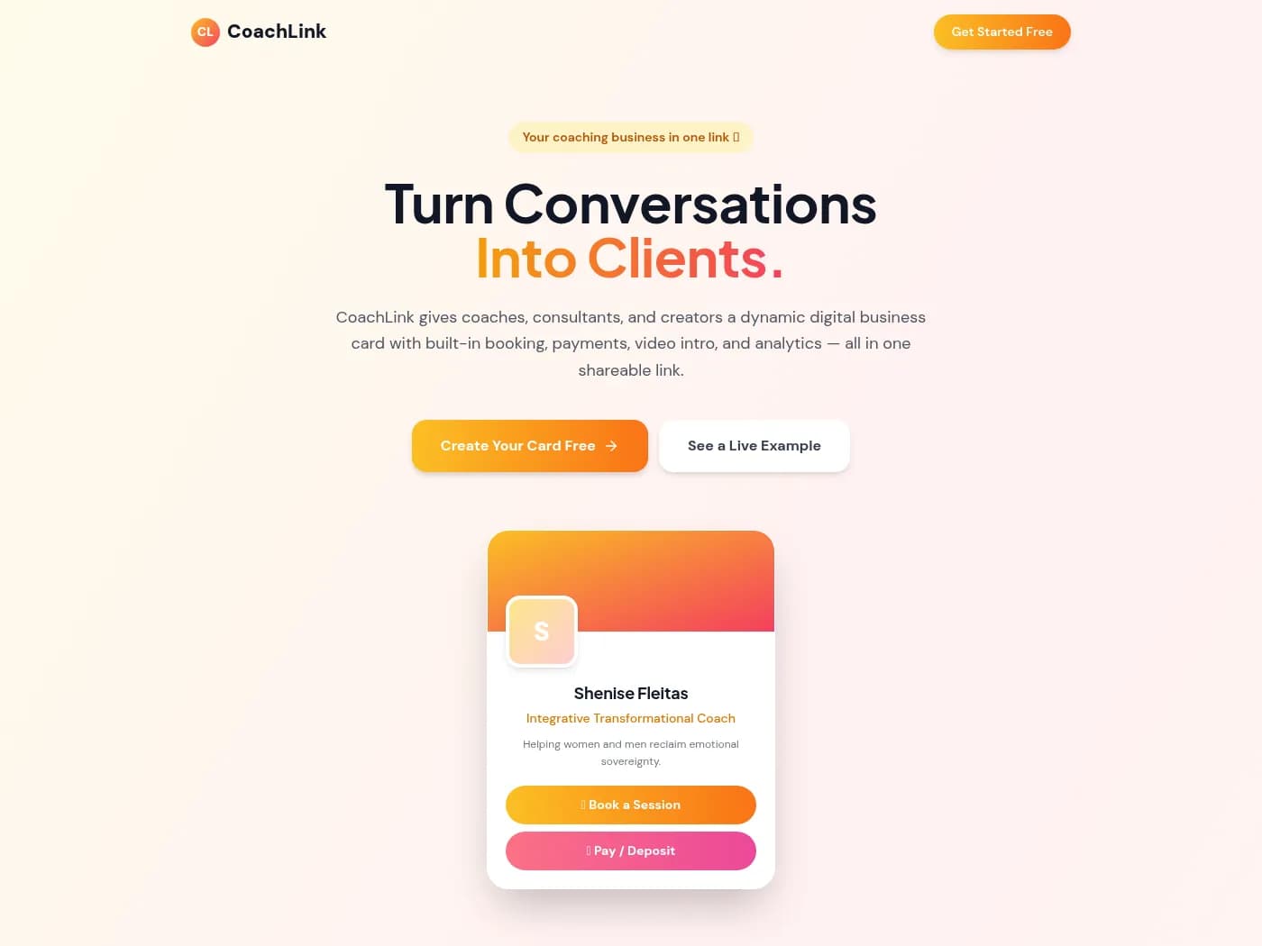 CoachLink Micro-Coaching Hub