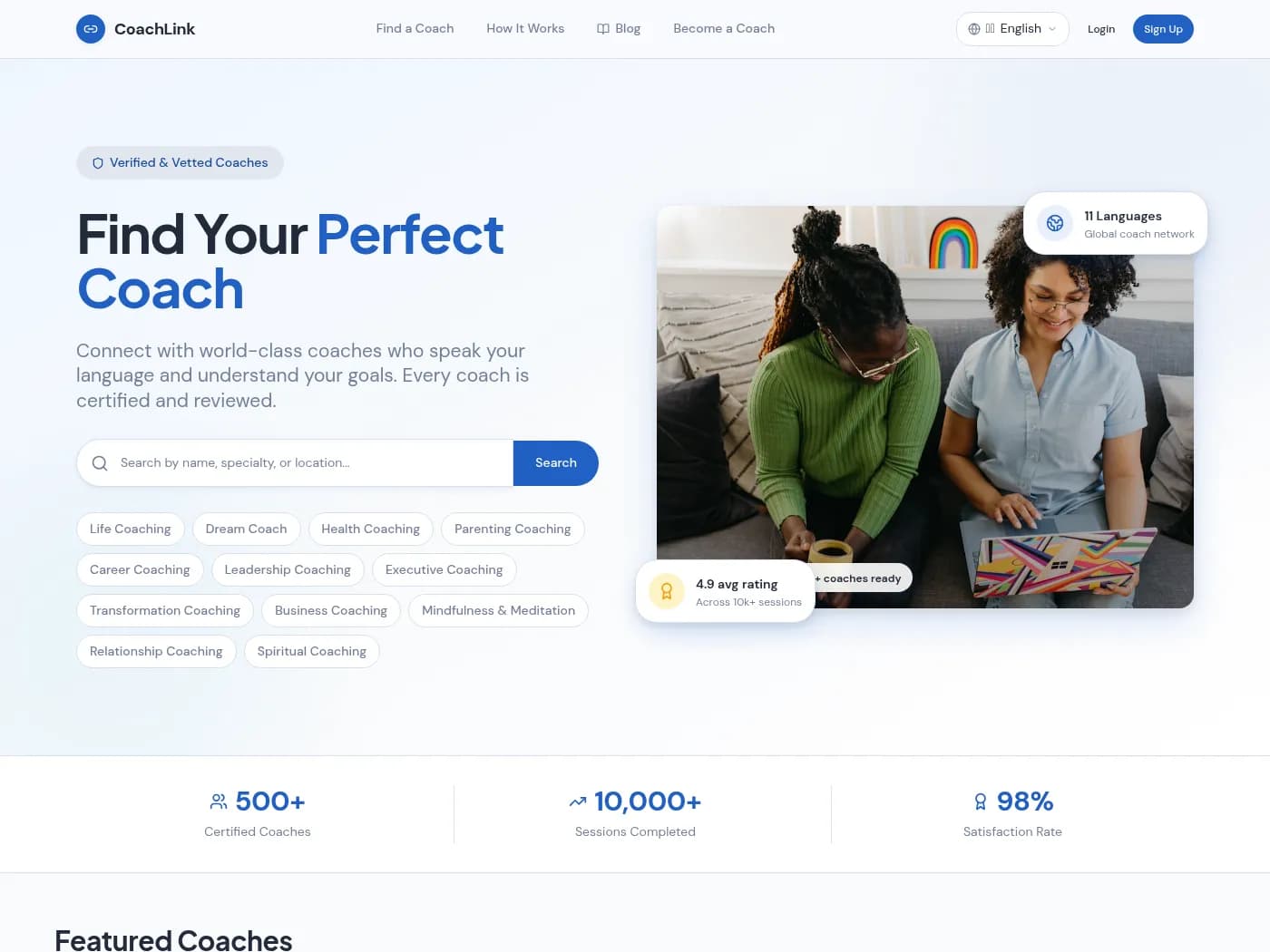 CoachLink Marketplace