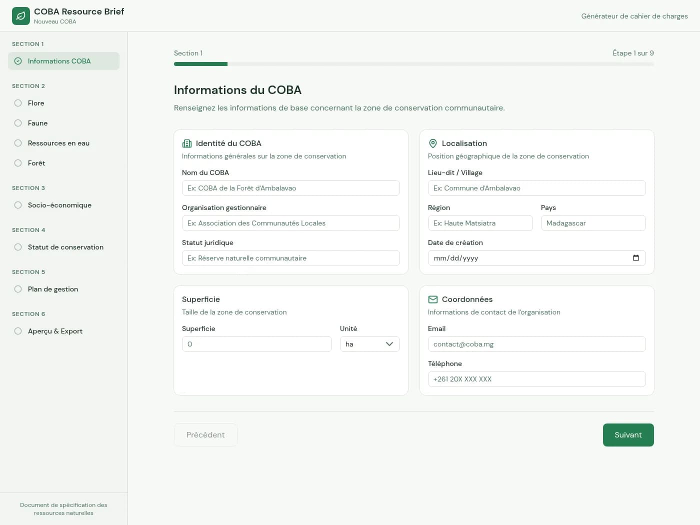 COBA Resource Brief