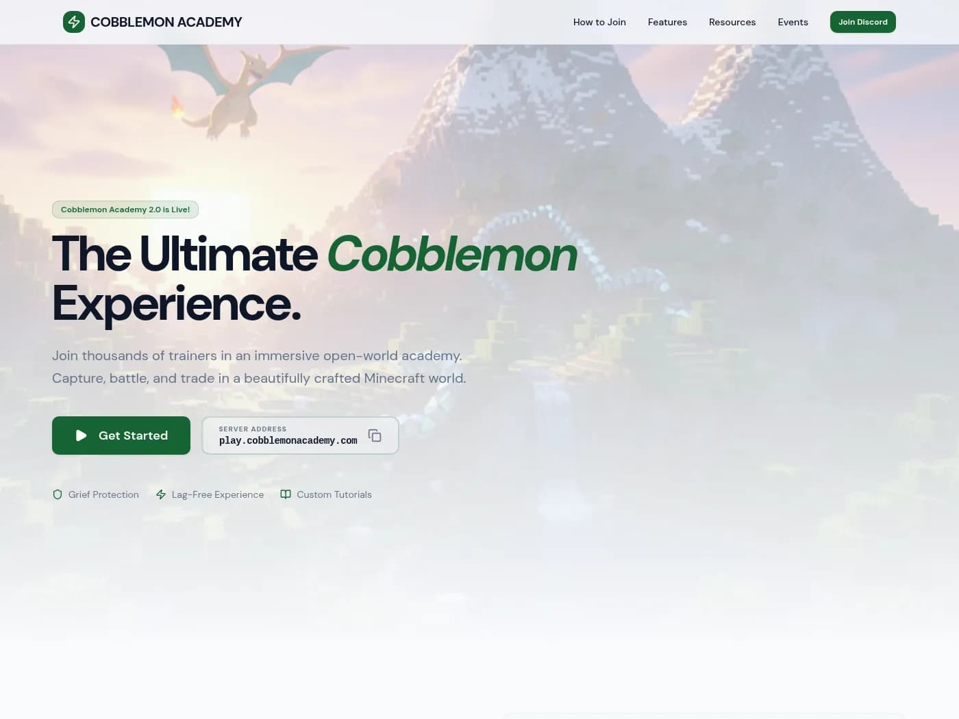 Cobblemon Academy Hub