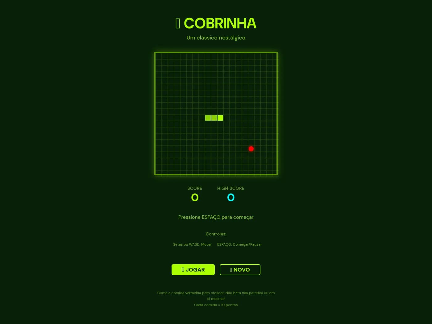Cobrinha Clássica