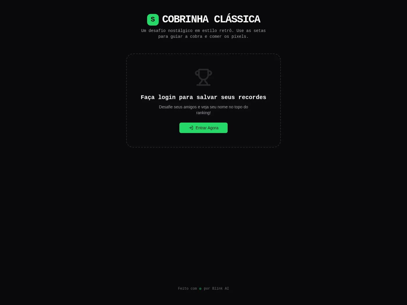 Cobrinha Clássica