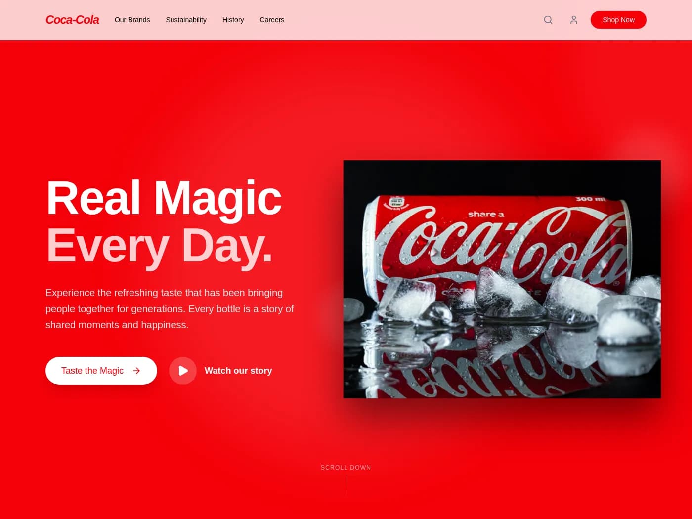 Coca-Cola Promo Site
