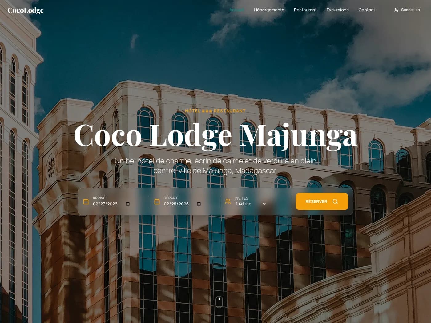 CocoLodge Web Redesign