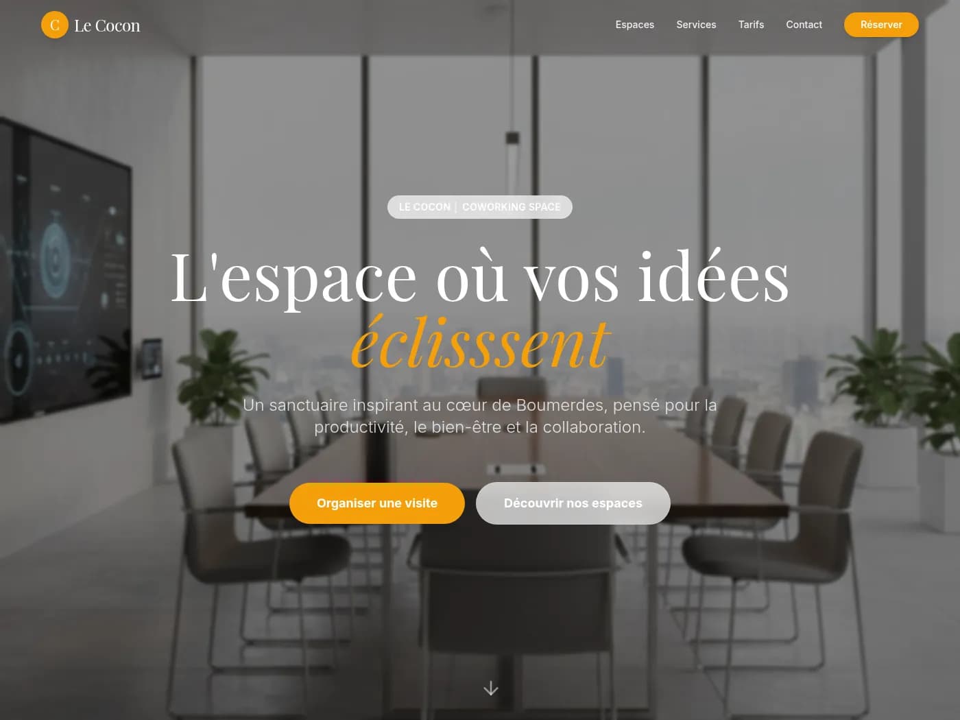 Le Cocon Workspace Web