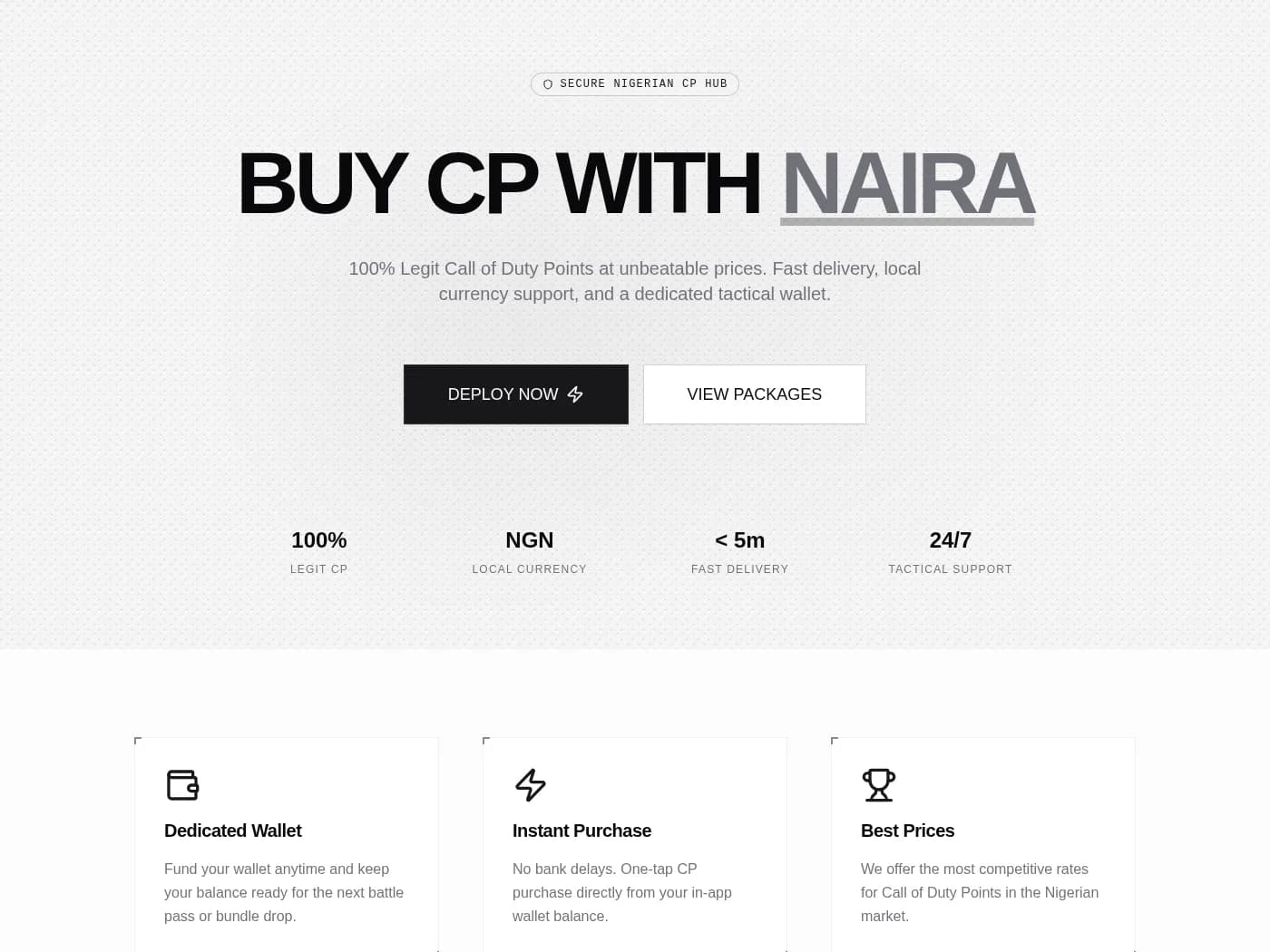 COD CP Wallet