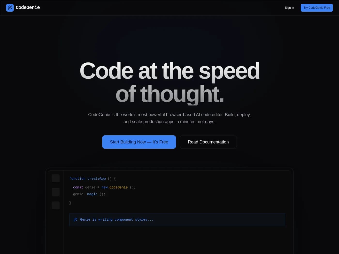 CodeGenie VS Code Extension
