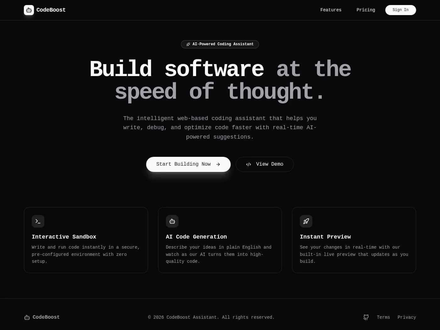 CodeBoost Assistant