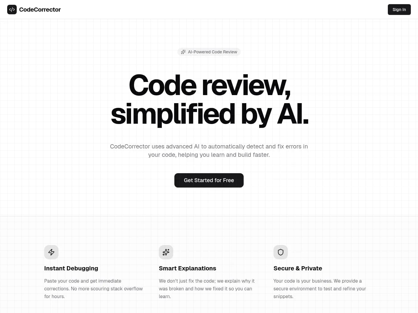 CodeCorrector