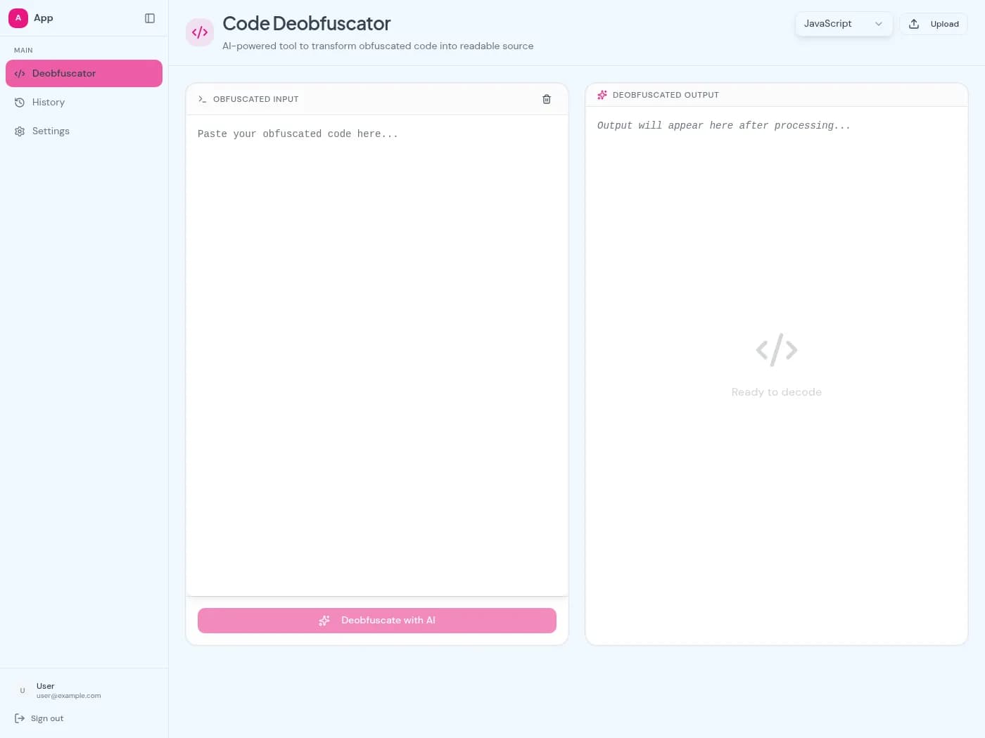 Code Deobfuscator