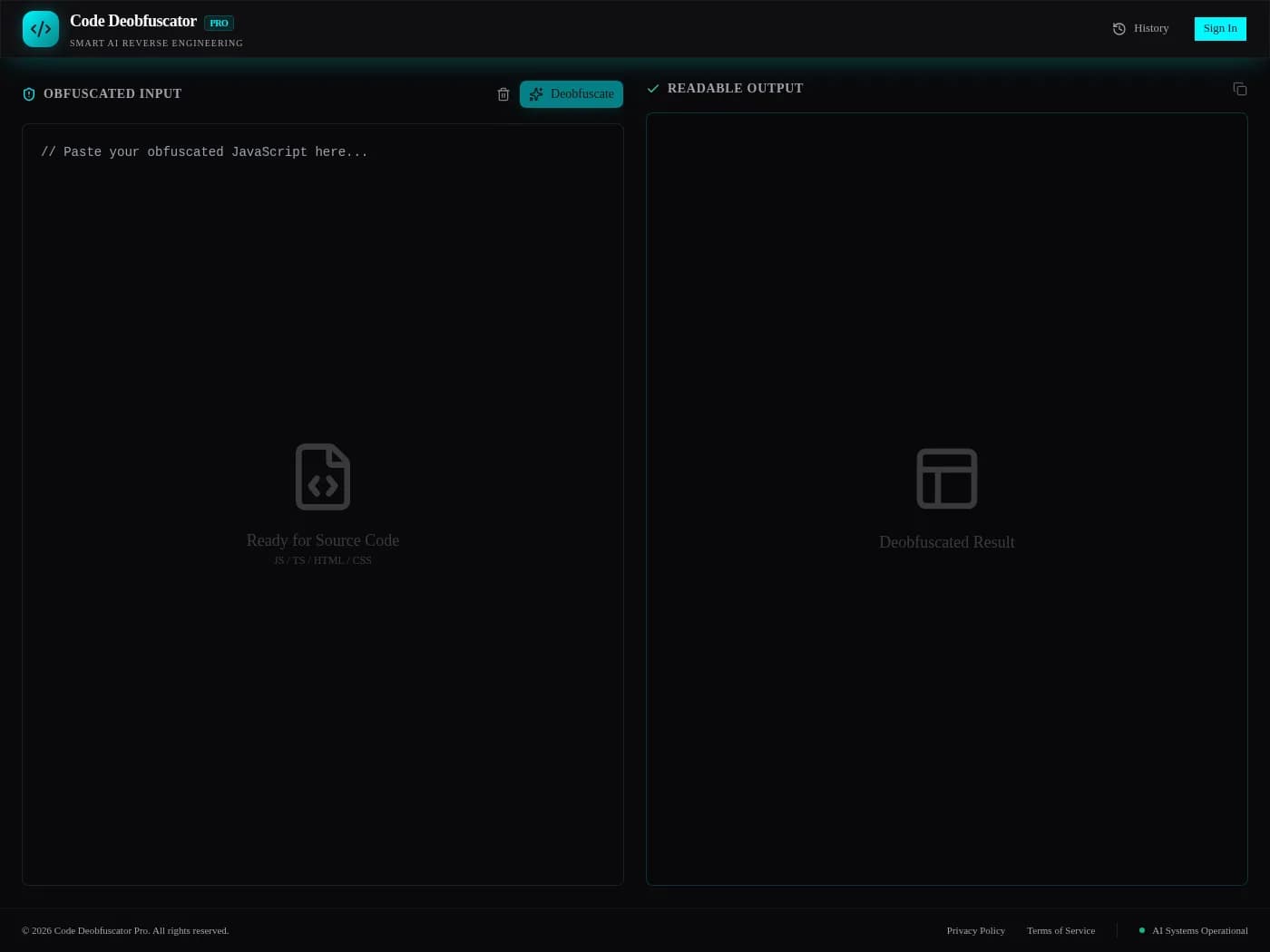 Code Deobfuscator Pro