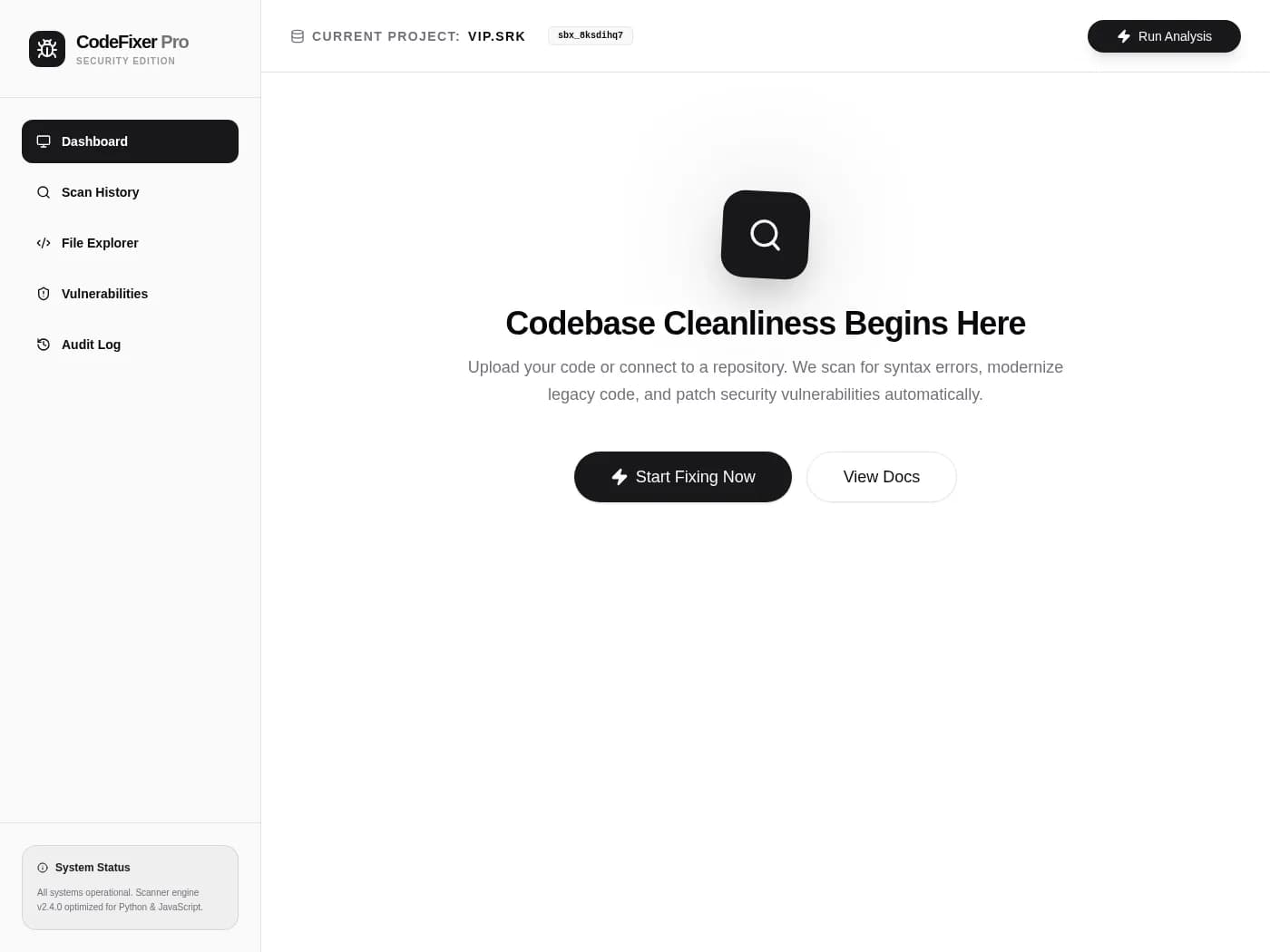 CodeFixer Pro