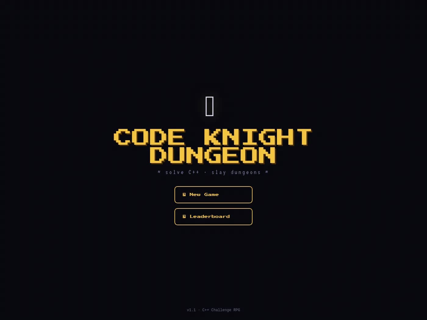 Code Knight Dungeon