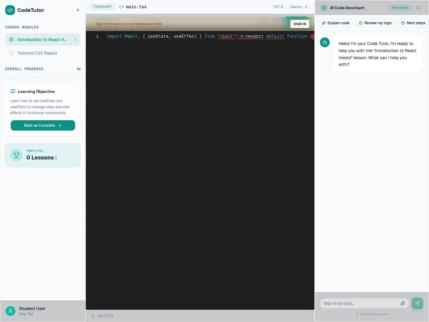 Code Tutor AI