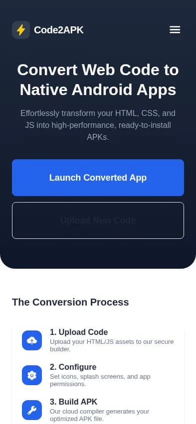 Code2APK Converter