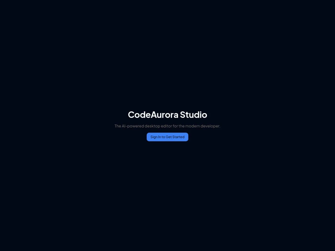 CodeAurora Studio