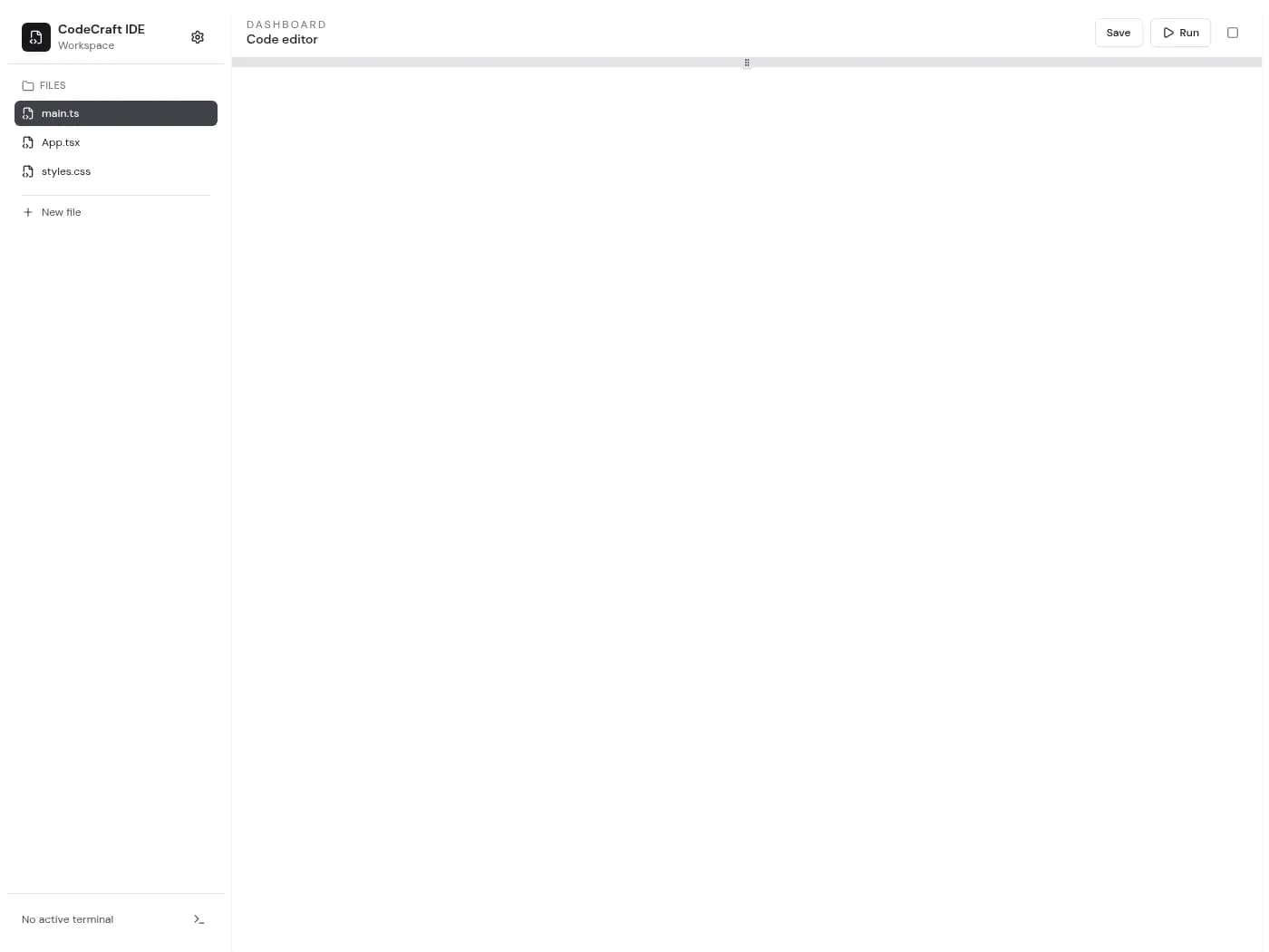 CodeCraft IDE