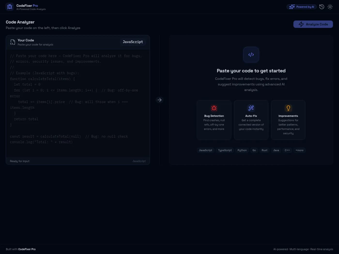 CodeFixer Pro