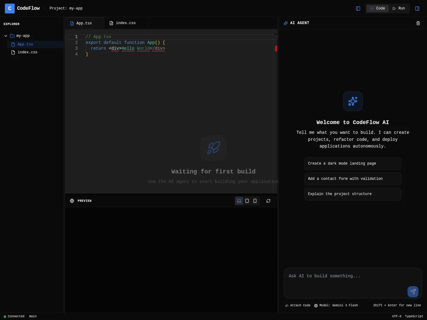 CodeFlow Mobile IDE