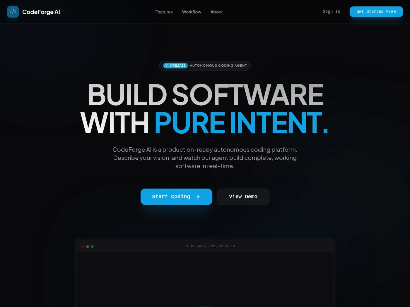 CodeForge AI Platform