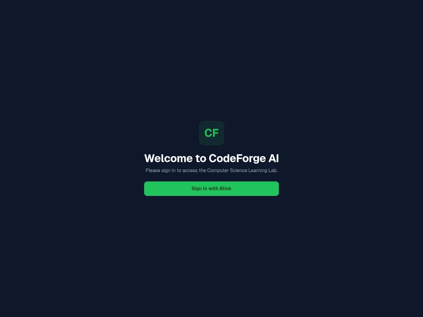 CodeForge AI Learning Hub