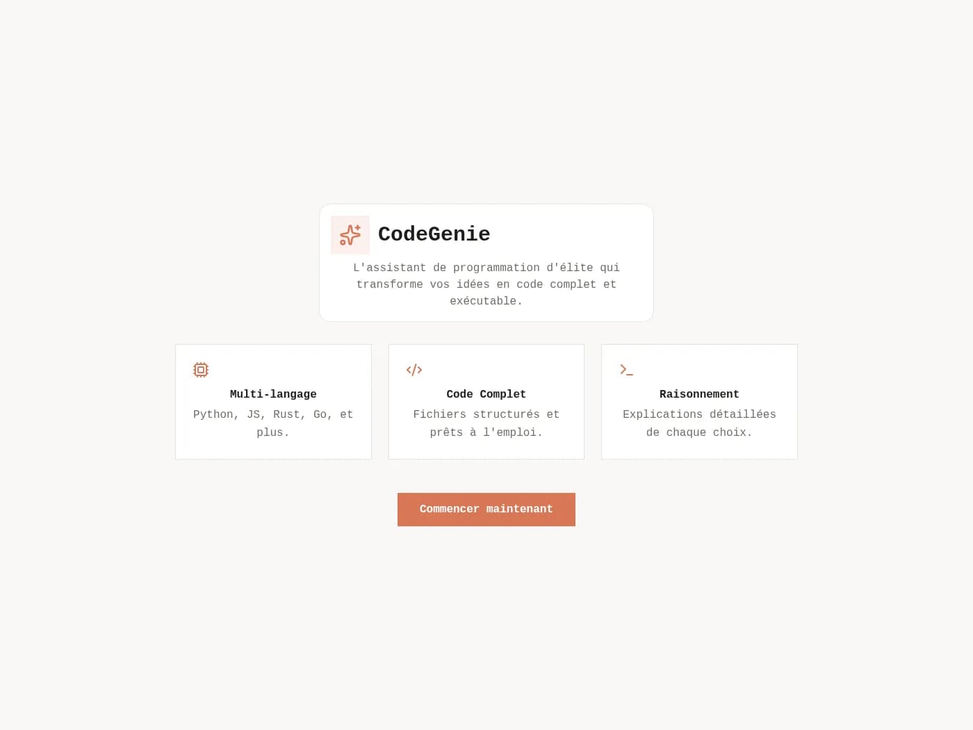 CodeGenie AI Assistant