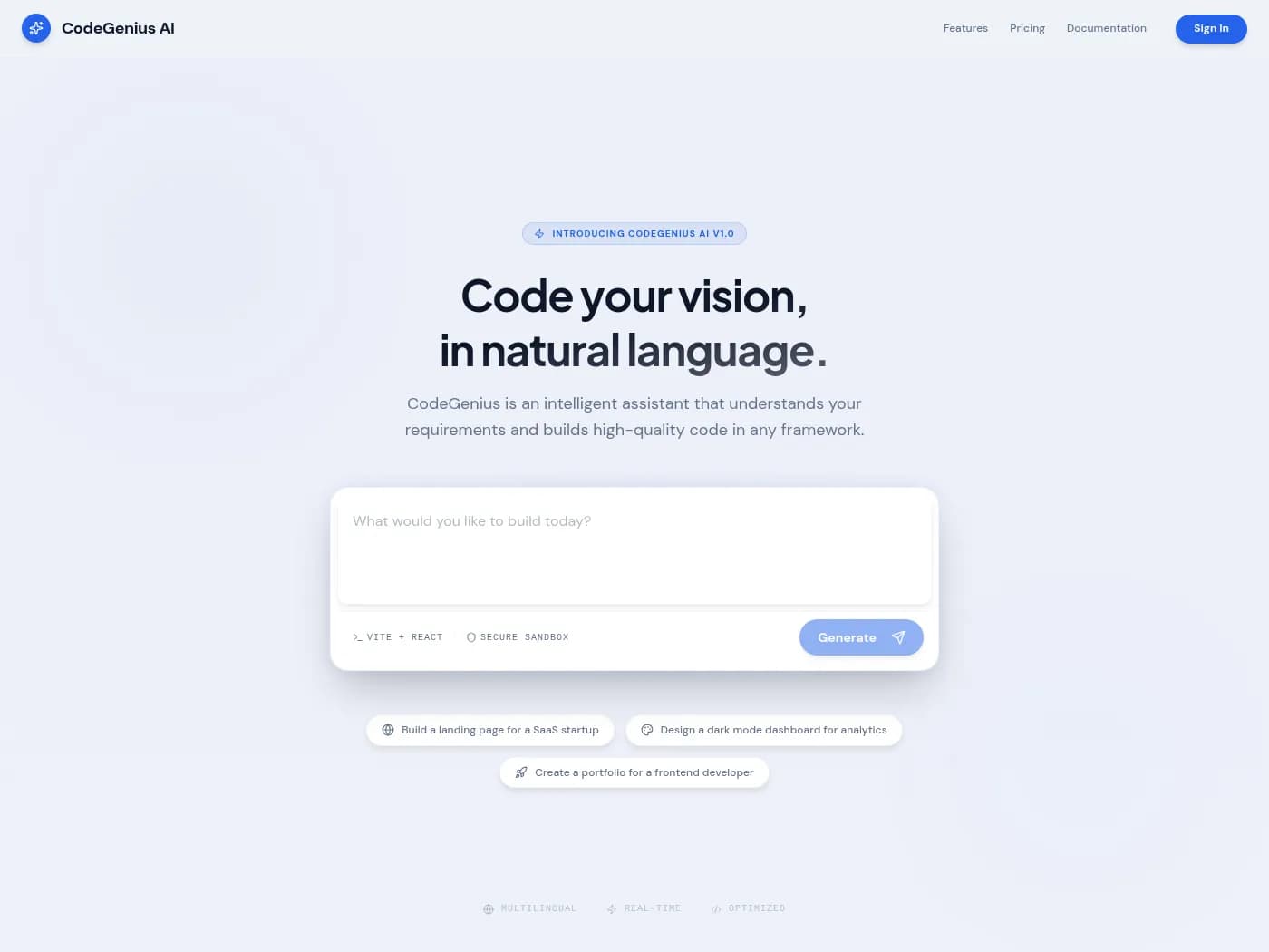 CodeGenius AI