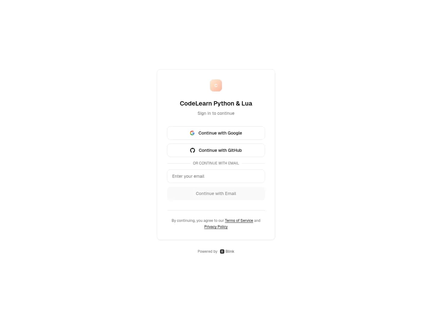 CodeLearn Python & Lua