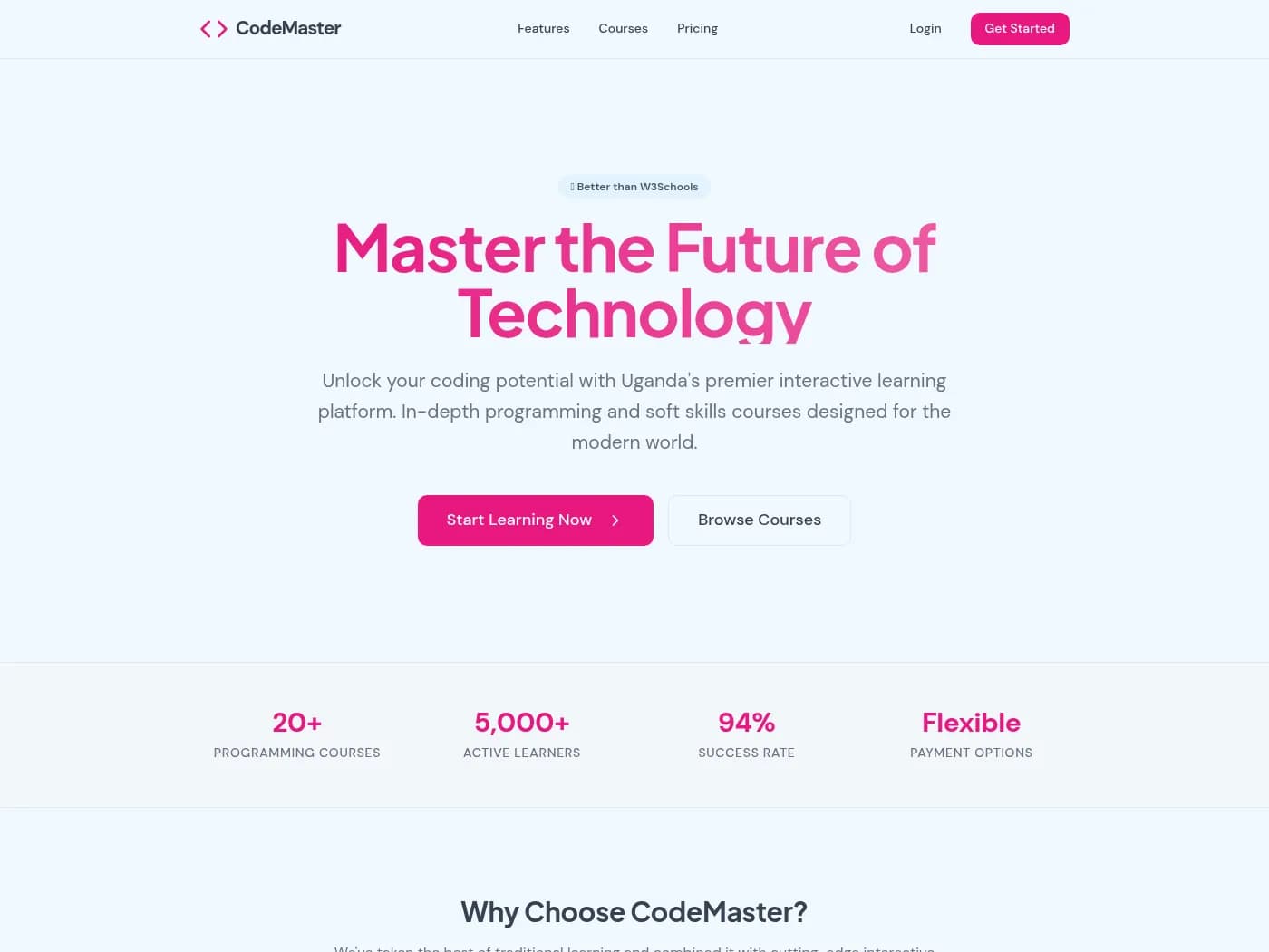CodeMaster Learning Hub
