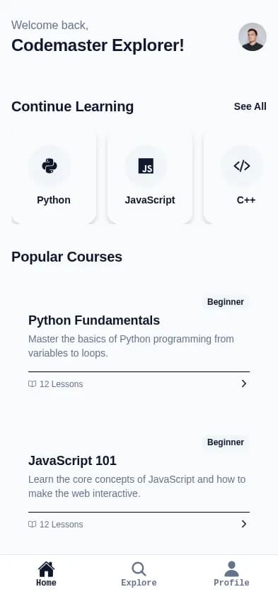 CodeMaster Tutor