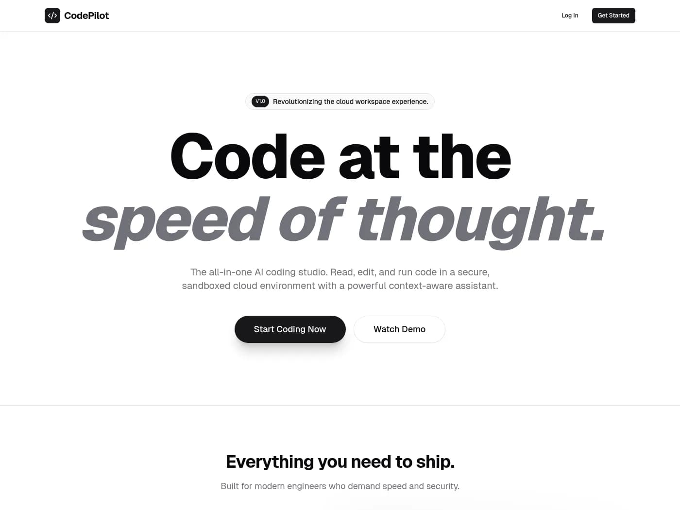CodePilot AI Studio