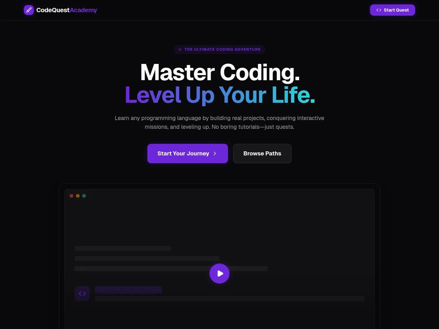 CodeQuest Academy