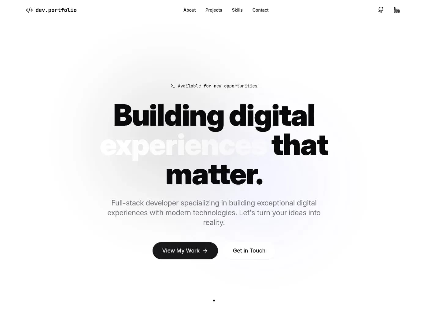 Coder Portfolio Launchpad