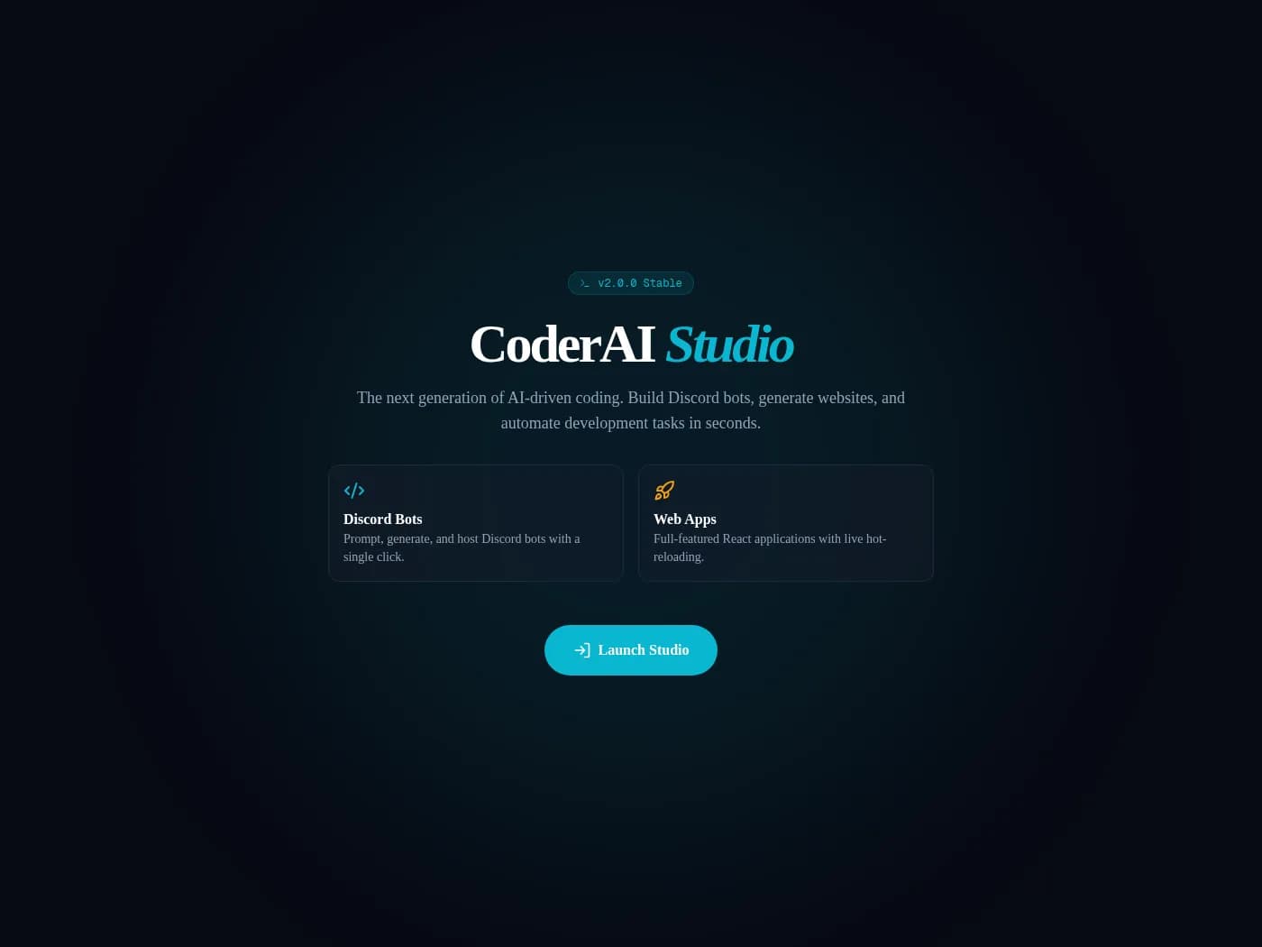 CoderAI Studio