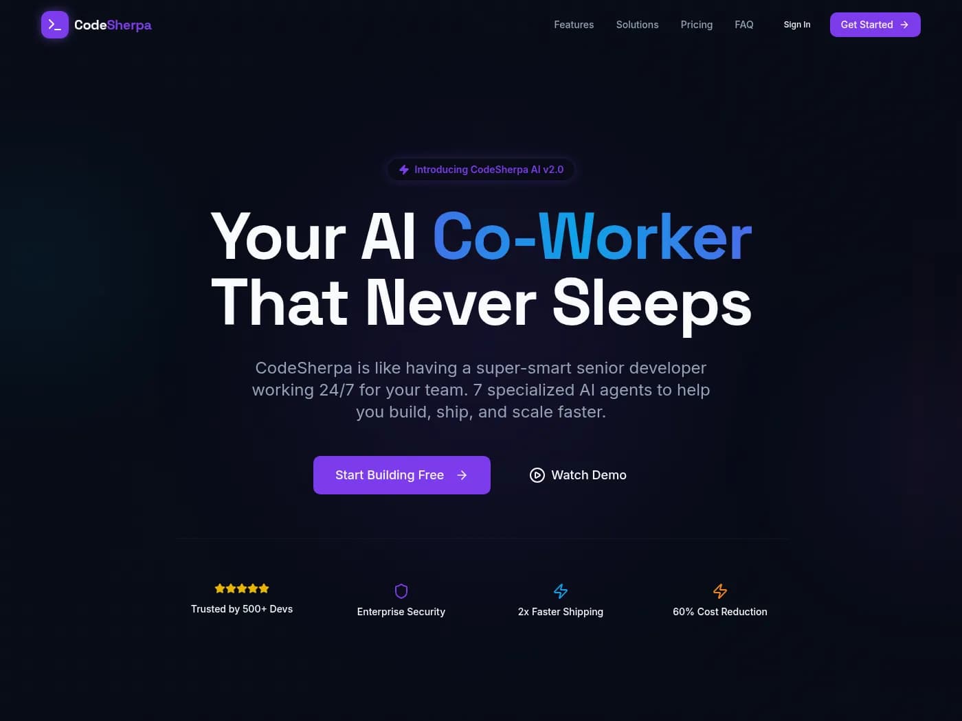 CodeSherpa Dev AI Suite